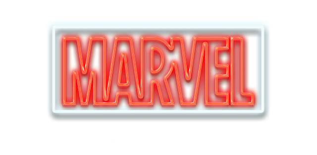 Marvel Red Neon Logo PNG | Citypng