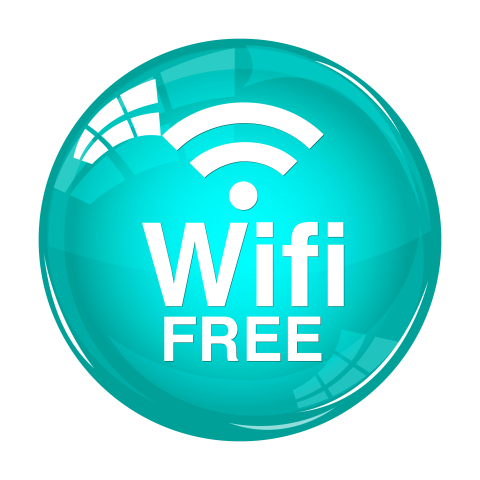 WIFI Free Round Green Logo Sign Transparent Background | Citypng