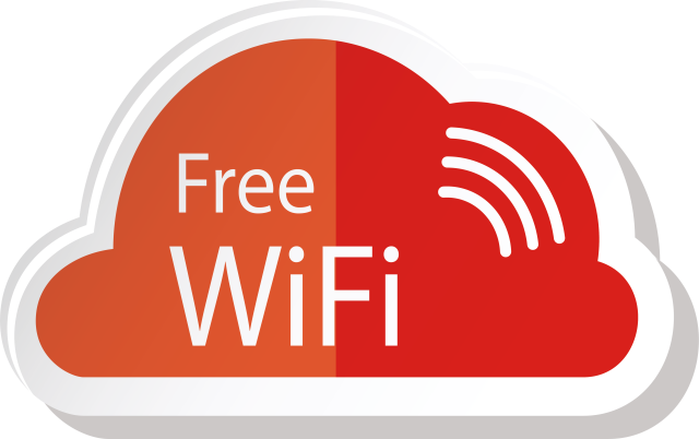 HD Wireless Wifi Round Blue Logo Icon Transparent PNG | Citypng