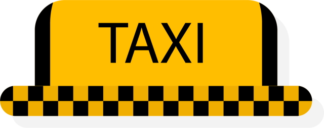 Black Sign Logo Taxi Zone Icon PNG | Citypng