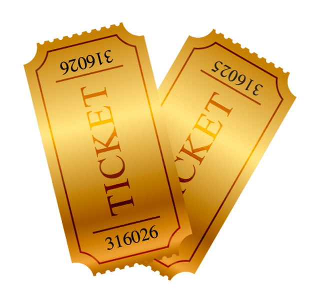 ticket cutout PNG & clipart images | CITYPNG