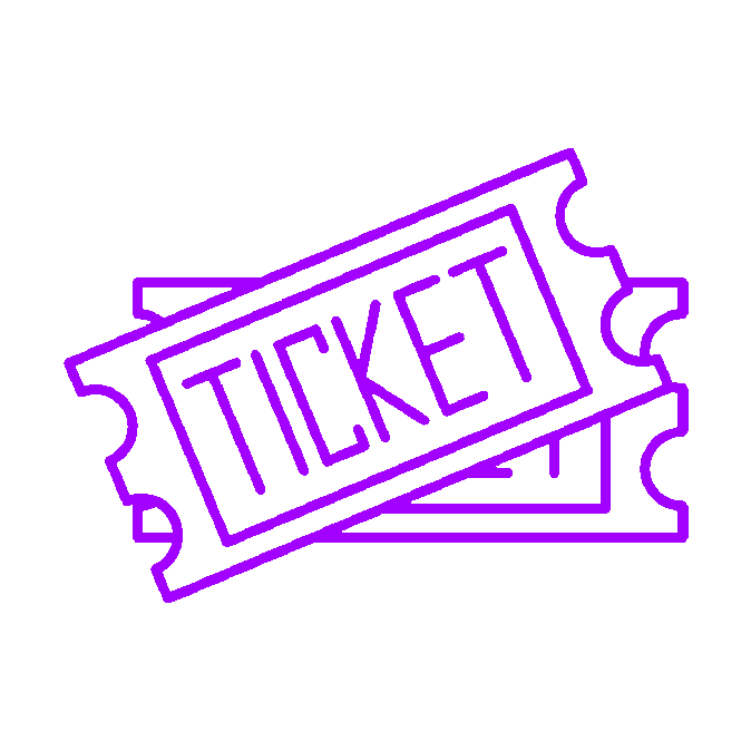 Pink Two Tickets Icon FREE PNG | Citypng