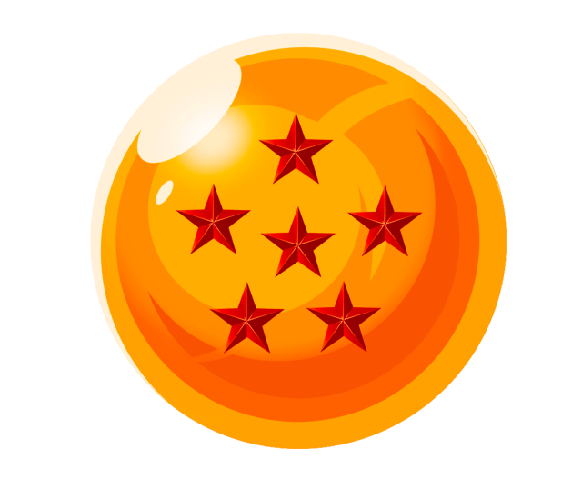 Dragon Ball Z DBZ Crystal Ball 7 Stars HD PNG | Citypng