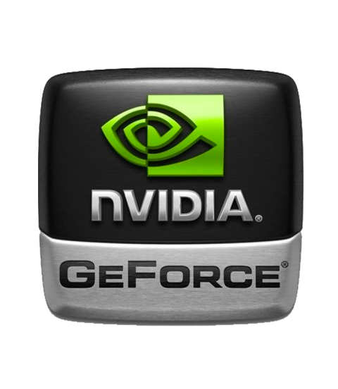 Geforce Nvidia Circle Black & Green Icon PNG | Citypng