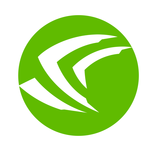 Geforce Nvidia Circle Black & Green Icon PNG | Citypng