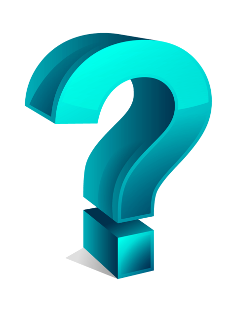 Blue Glossy Question Mark Circle Icon Logo PNG | Citypng