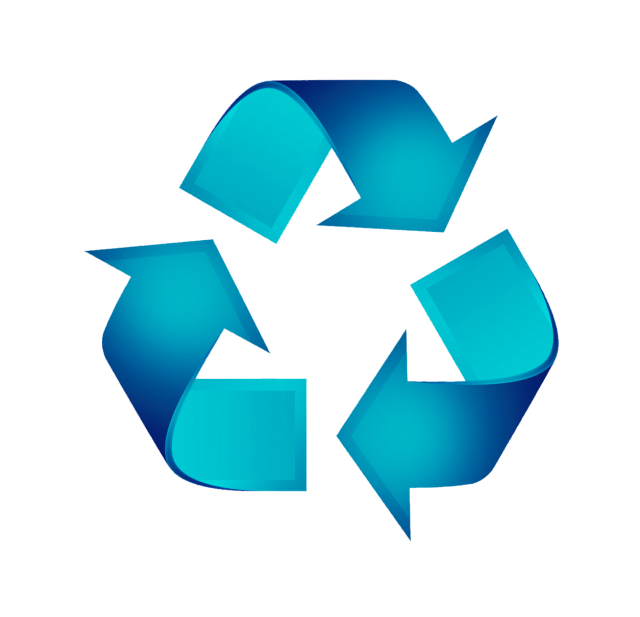 Recycle Recycling White Logo Icon HD PNG | Citypng