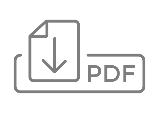 PDF Download Red Outline Button Icon Logo PNG | Citypng
