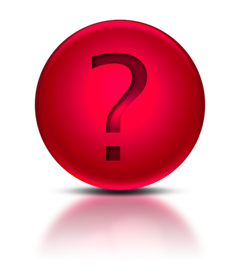 Outline Red Question Mark Symbol Icon PNG | Citypng