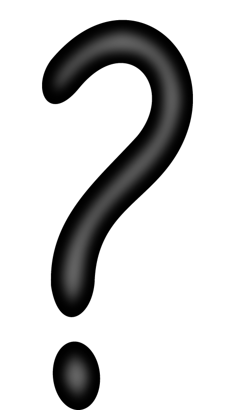 Security Agent Question Mark Black Icon HD PNG | Citypng