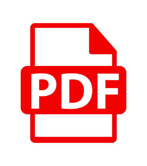 PDF File Document Red Icon | Citypng