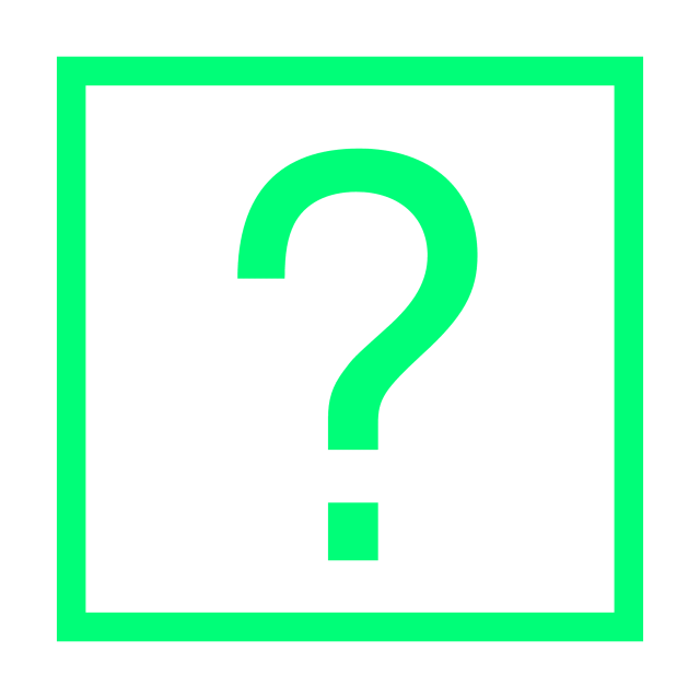 Green Glossy Question Mark Circle Icon Logo HD PNG | Citypng