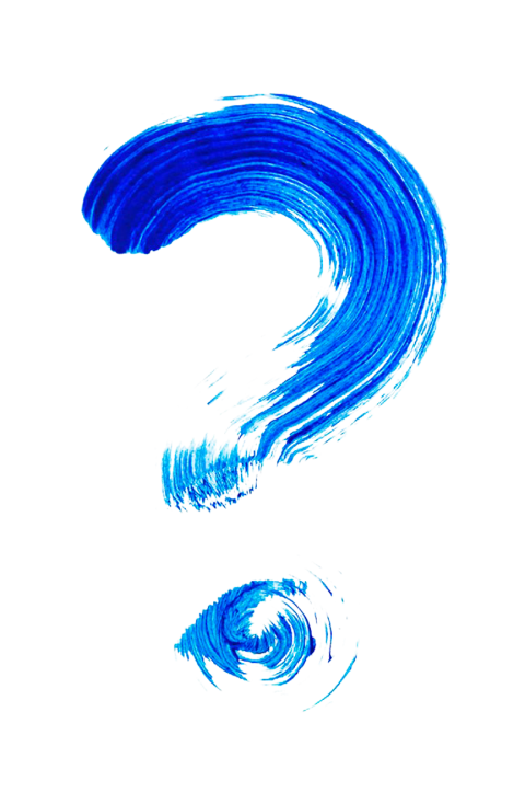 Green Brush Stroke Question Mark FREE PNG | Citypng