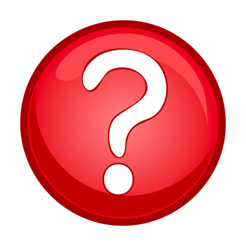 Outline Red Question Mark Symbol Icon PNG | Citypng