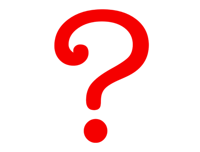 Outline Red Question Mark Symbol Icon PNG | Citypng