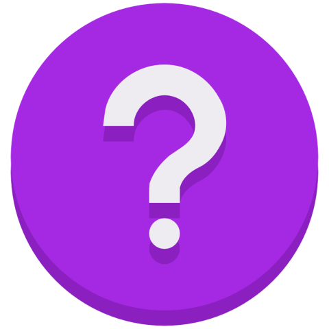 Question Mark Red Vector Icon Symbol PNG | Citypng