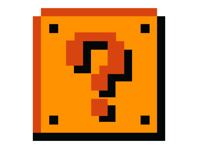 Super Mario Yellow Mystery Box PNG | Citypng