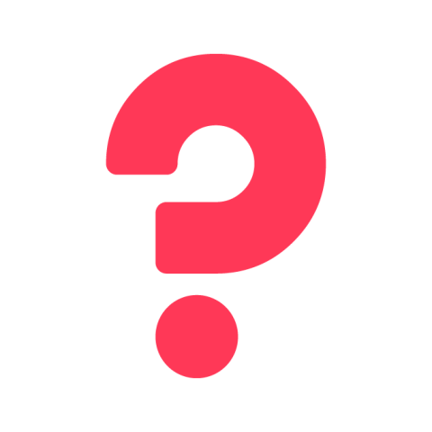 Question Mark Red Vector Icon Symbol PNG | Citypng