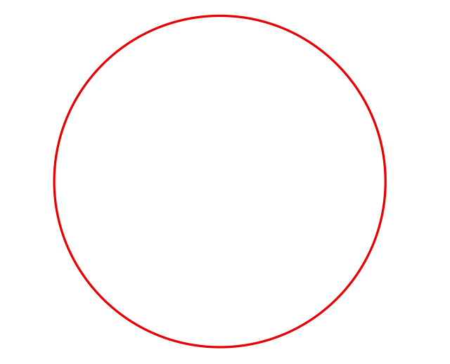 HD Red Outline Circle PNG | Citypng