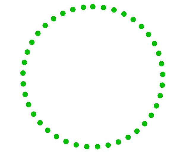 HD Dotted White Circle Transparent PNG | Citypng