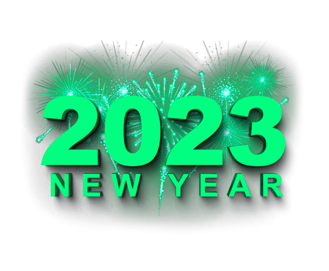 2023 New Year Fireworks Celebration HD PNG | Citypng