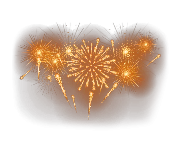 Sparkle Colored Fireworks FREE PNG | Citypng