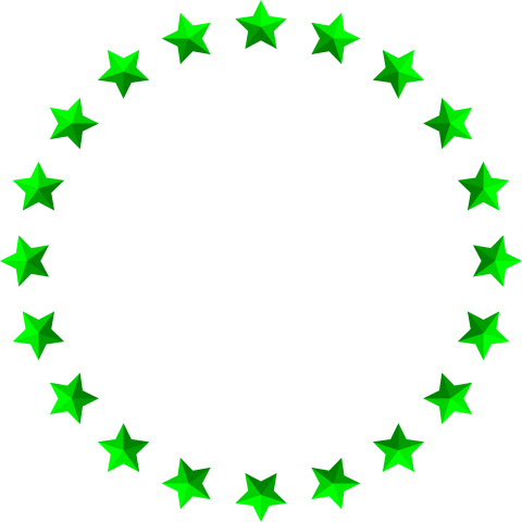 Green Star Png