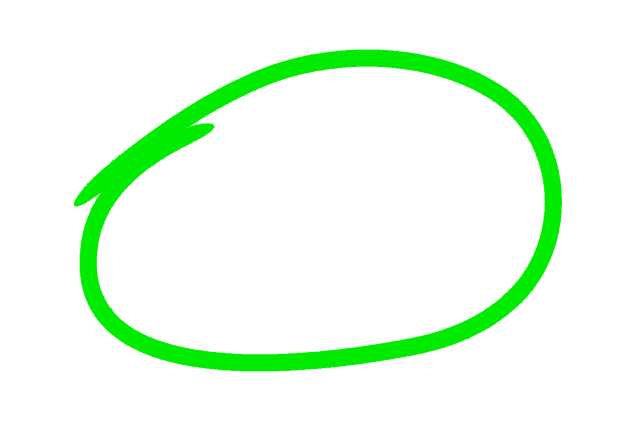 Marker Sketch Red Circle HD PNG | Citypng