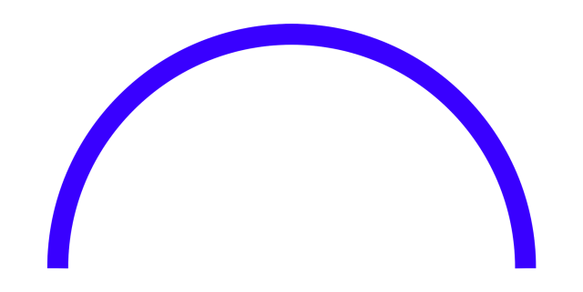 Half Semi Circle Border Green Frame PNG | Citypng