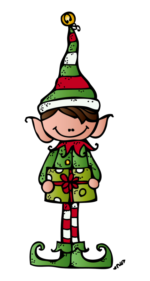 Cartoon Fat Gnome Elf Wearing Christmas Clothes PNG | Citypng
