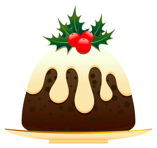 HD Drawing Christmas Pudding Cake Transparent PNG | Citypng