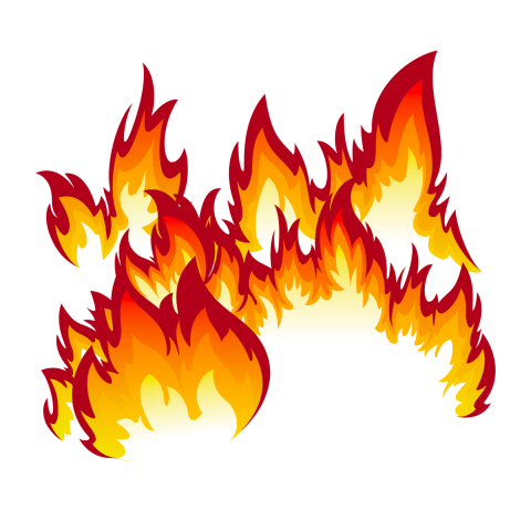 cartoon fire clear background cutout PNG & clipart images | CITYPNG
