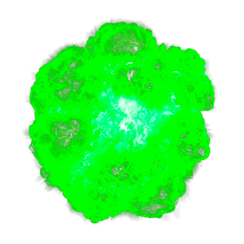 Green Fire Flame Aura Effect HD PNG | Citypng