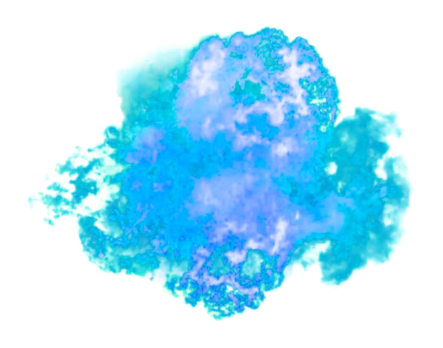 Blue Fire Flames Border Line HD PNG | Citypng