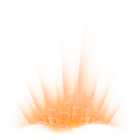 HD Orange Sun Rays PNG | Citypng
