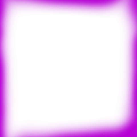 Aesthetic Neon Purple Square Frame PNG | Citypng