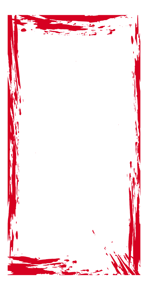 Abstract Curved Lines Vertical Red Frame FREE PNG | Citypng
