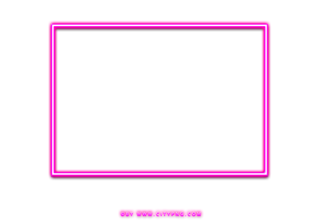 HD Blue & Pink Neon Border Frame PNG | Citypng