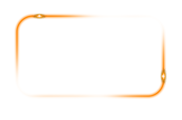 Grunge Rectangle Orange Frame HD PNG | Citypng
