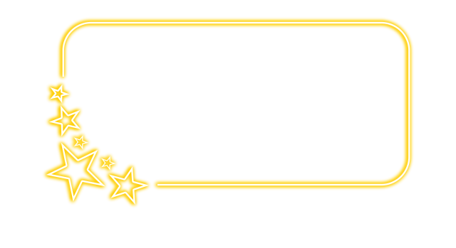 Yellow Glowing Light Effect Square Frame FREE PNG | Citypng