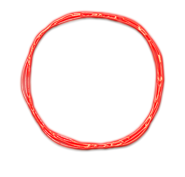 HD Red Outline Circle PNG | Citypng