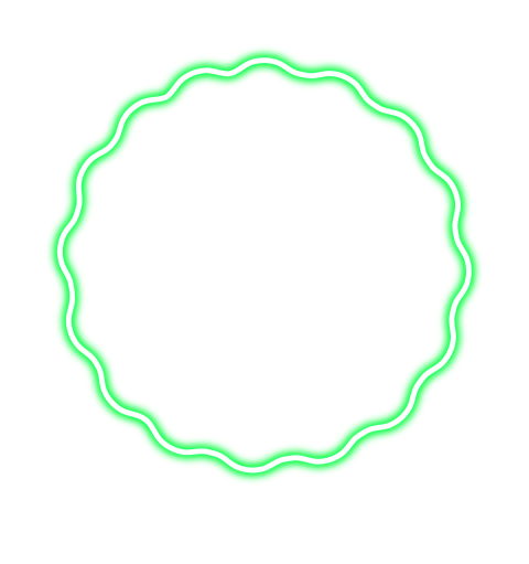 Neon Purple Wavy Circle Transparent PNG | Citypng
