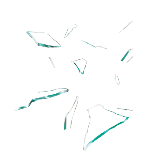 Realistic Broken Shattered Glass Splash Effect PNG | Citypng