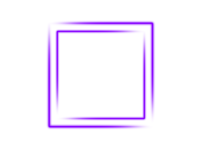 HD Purple Neon Border Frame PNG | Citypng