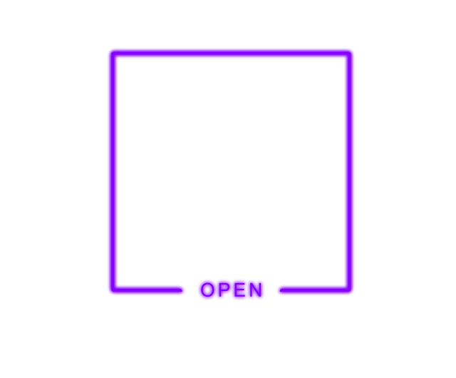 Purple Neon Frame Transparent PNG | Citypng