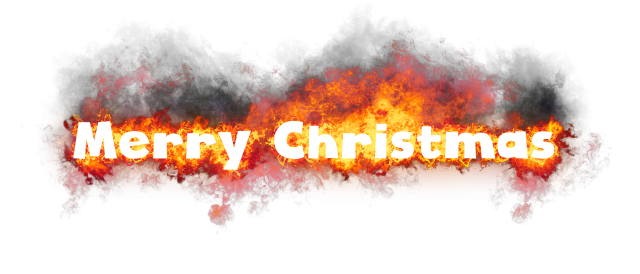 HD Sparkler Merry Christmas Text PNG | Citypng