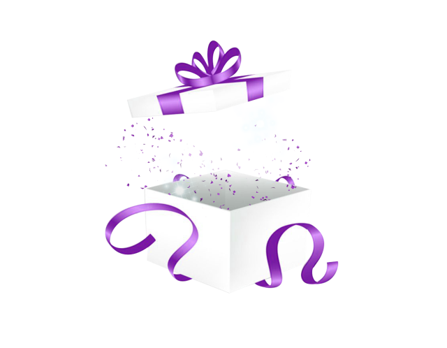 Magic Open Gift Box HD PNG | Citypng