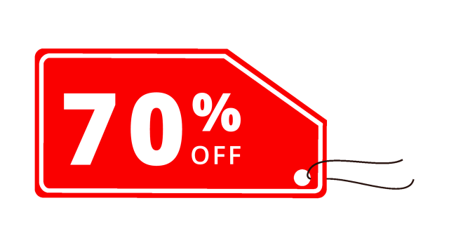 Red 20% Off Tag Label Sign Logo Transparent PNG | Citypng