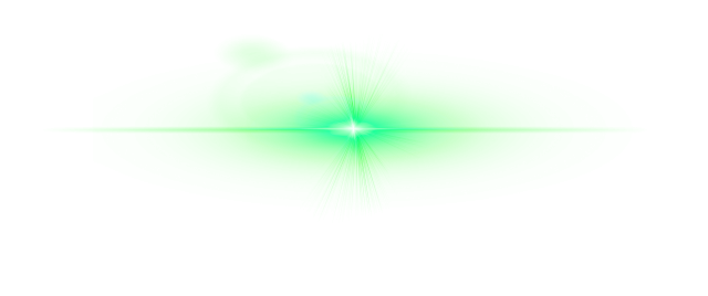 Star Light Green Lens Flare Effect Transparent PNG | Citypng