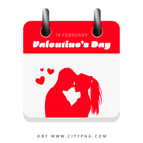 HD Valentine's Day 14 February Logo Transparent PNG | Citypng